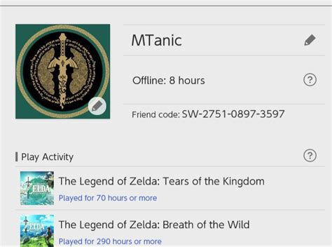 Show Me Your Played Hours Now That We Can See Them R Tearsofthekingdom