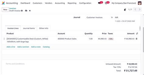 how to manage multi currency and currency rates in odoo 18 accounting