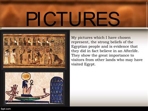 The Egyptian Afterlife Ppt