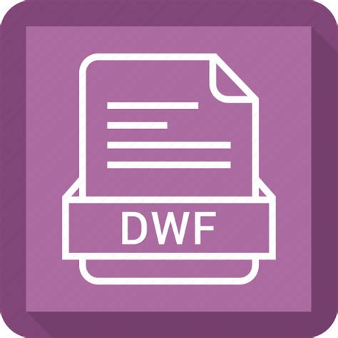 document dwf extension file format icon download on iconfinder