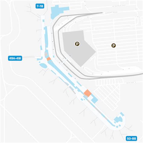 Edmonton Airport Map Yeg Terminal Guide