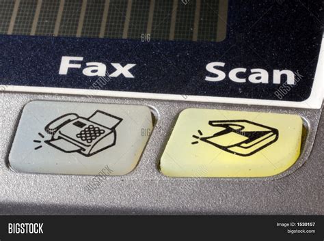 Scan Button Fax Image And Photo Free Trial Bigstock