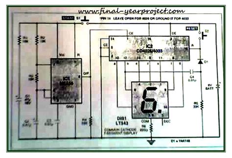 Dice With 7 Segment Display Free Final Year Project S