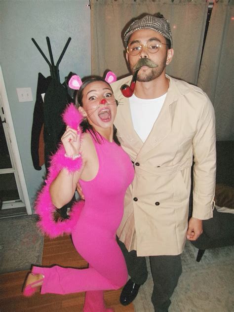 Pink Panther Inspector Closeau Couples Halloween Outfits Couples