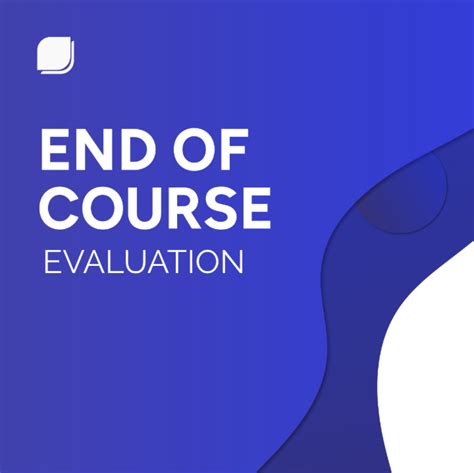 Free End Of Course Evaluation Template To Edit Online