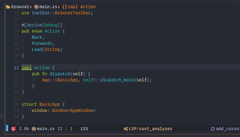 Winbar Doesnt Show Up In Rust · Issue 633 · Nvimdevlspsaganvim · Github