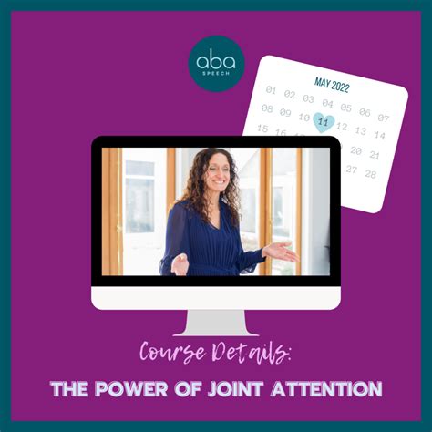 Joint Attention Course Asha And Ace Aba Speech