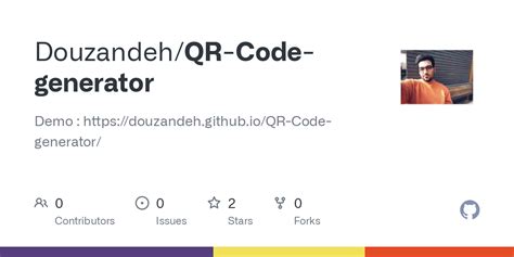 github douzandeh qr code generator demo douzandeh github