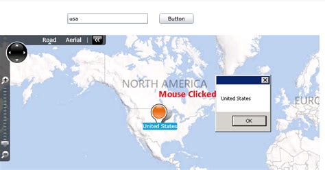 Silverlight Bing Map Control Example