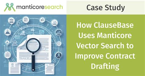 how clausebase uses manticore vector search to improve contract drafting