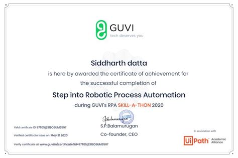 siddharth datta on linkedin roboticsprocessautomation guvi