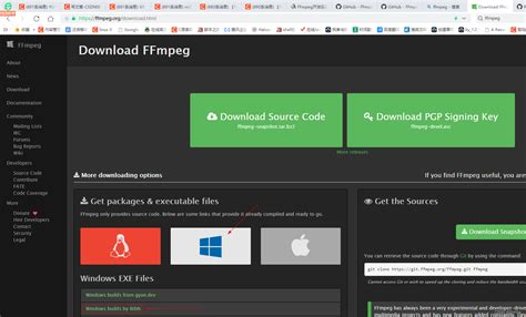 Ffmpeg视频编解码 Demo初探（一）（包含下载指定windows版本ffmpeg）分离视频文件中的视频流每一帧yuv图片ffmpeg Demo Csdn Csdn博客