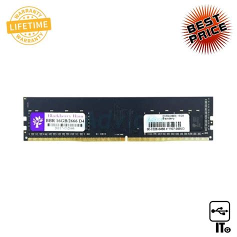 Ram Ddr42666 16gb Blackberry ประกัน Lt เเรม เเรมคอม เเรมคอมพิวเตอร์ เเรมคอมประกอบ เเรมcom