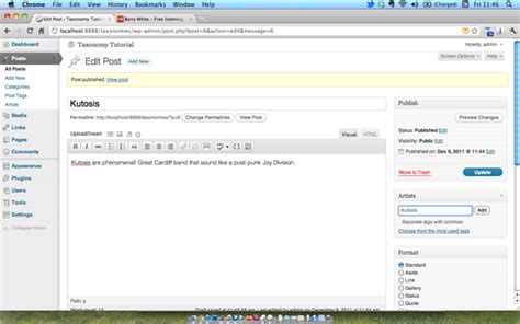 Building Dynamic Taxonomy Pages With Wordpress Envato Tuts