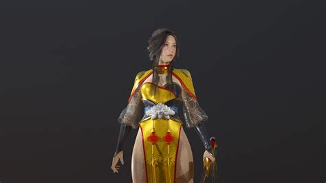 女修士角色——练习君麟mr丶g 站酷zcool