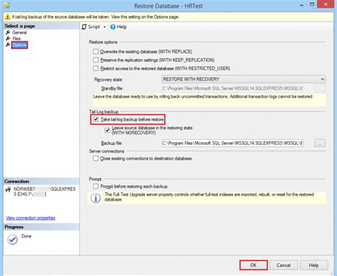 Restore Sql Database With A Different Name