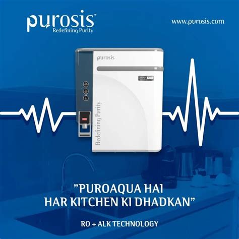 Purosis Water Purifier 9 L RO UV UF At Rs 9999 Piece In Bengaluru ID 2852602818791