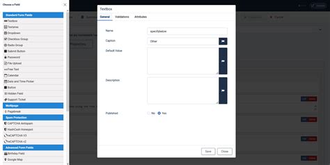 Conditional Fields