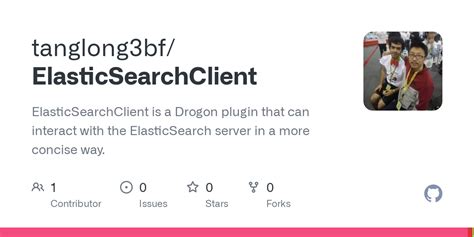 Github Tanglong3bfelasticsearchclient Elasticsearchclient Is A Drogon Plugin That Can