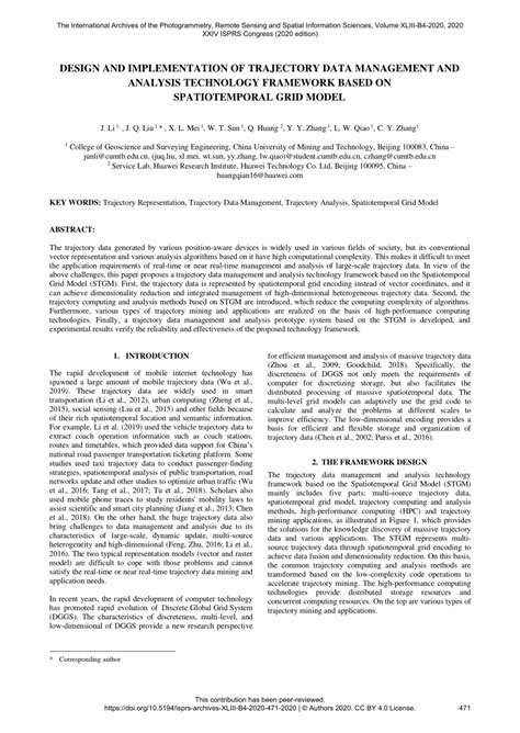 Pdf Design And Implementation Of Trajectory Data Management And Analysis Technology Framework