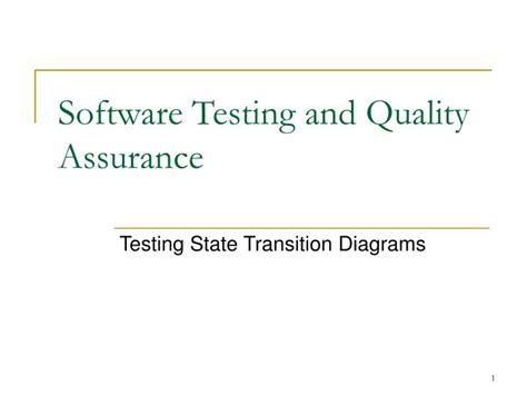 Ppt Software Testing And Quality Assurance Powerpoint Presentation Free Download Id545443