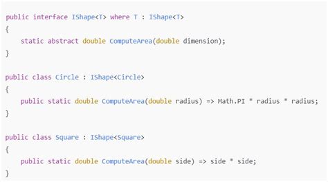 C 13 3 Static Abstract Members In Interfaces Static Abstract Usman Khalid