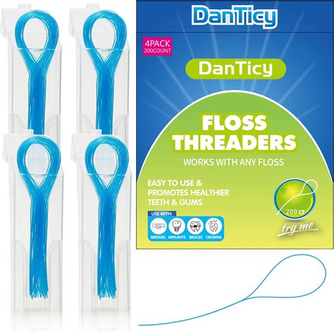 Glide Threader Floss 30 Single Use Packets Each Value