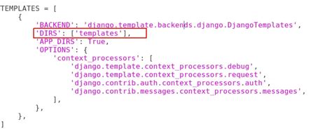 How To Add Html Template In Django