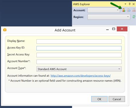 Amazon Web Services Visual Studio Support Alternate Stack