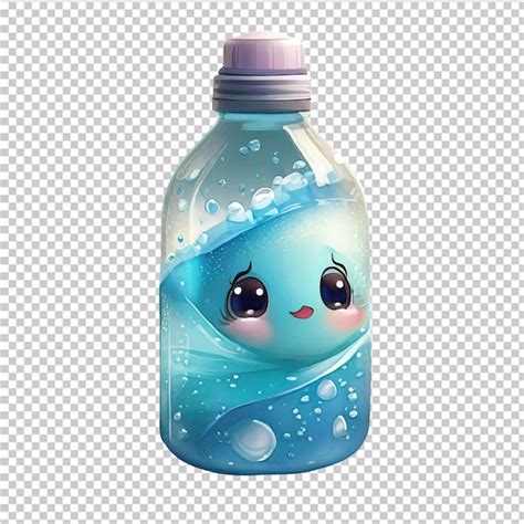 Premium Psd Watercolor Illustration Of A Bottle With A Magic Elixir