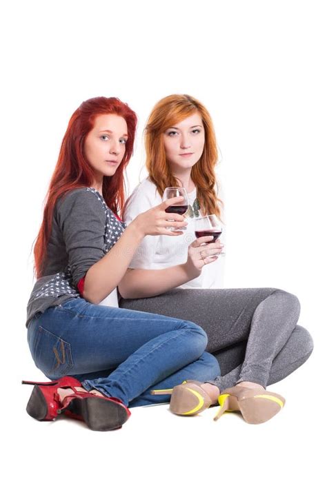 Two Redhead Women Stock Image Image Of Beauty Caucasian 45031727