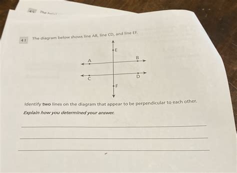 The Diagram Below Shows Line A B L CameraMath