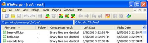 Comparing And Merging Folders Winmerge Documentation