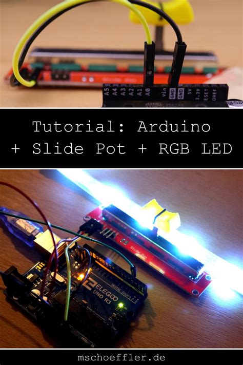 Arduino Tutorial Slide Potentiometer Slide Pot Controls Led Strip
