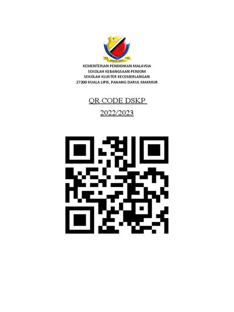 qr code dskp english pdf
