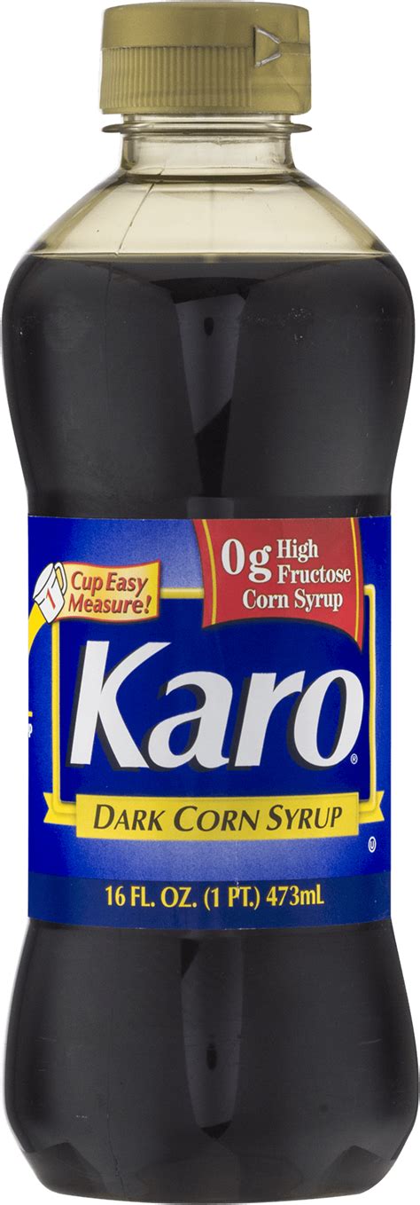 Karo Dark Corn Syrup Natural Sweetness With Molasses Gluten Free 16oz