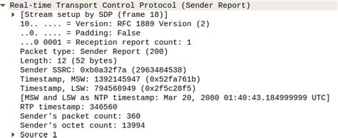 realtime transport protocol rtp and supporting protocols telecom r and d