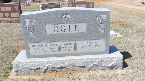 William O “bill” Ogle 1914 1991 Find A Grave Memorial