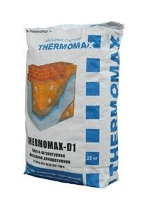 Фасадная штукатурная смесь THERMOMAX-D1.Декоративная штукатурная смесь ...