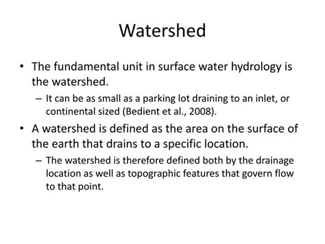 Ppt Watershed Modeling Using Hec Hms And Epa Swmm Powerpoint Presentation Id 1071148