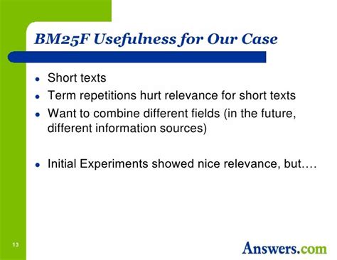 Bm25 Scoring For Lucene From Academia To Industry