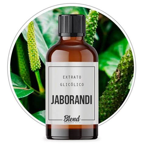 Extrato Glicólico De Jaborandi 100ml Blend Aromas Óleos