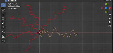 Create Random Curves And Distribute Circular In Geometry Nodes Basics And Interface Blender