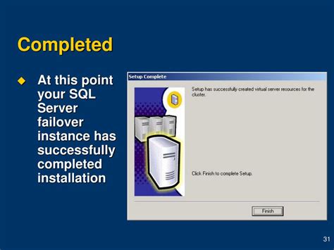 Ppt Microsoft Sql Server 2000 Virtual Server Setup Dave Whitney Sql