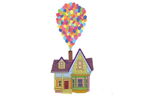 Up House With Balloons Svg Png Digital Download Adventure Is Out There