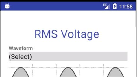 Rms Voltage Calculator App On Amazon Appstore
