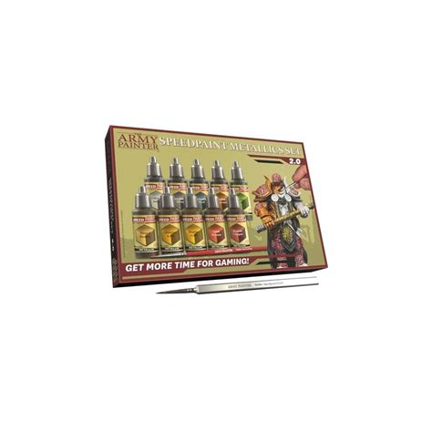 The Army Painter: Speedpaint Metallics Set 2.0, 43,00