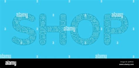 Shop Pixel Perfect Shaped Concept Filled With Editable Linear Icons Stock Vector Image And Art Alamy