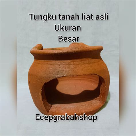 Tungku Tanah Liat Asli Berkuslitas Grabah Tanah Liat Tungku Anglo Lazada Indonesia