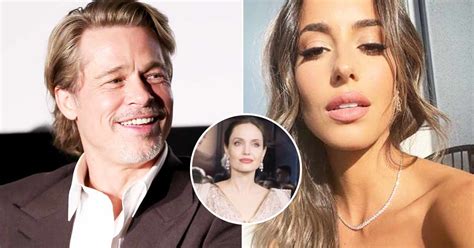 Brad Pitt Celebrates New Years Eve With Girlfriend Ines De Ramon In